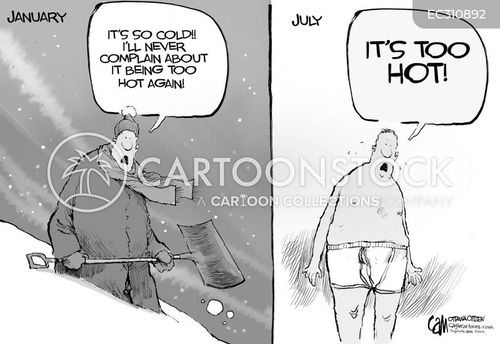 Winter Heatwave Cartoons and Comics - funny pictures from CartoonStock