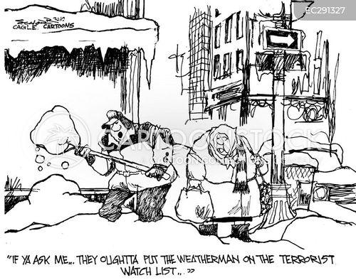 Weather Monitoring Cartoons and Comics - funny pictures from CartoonStock