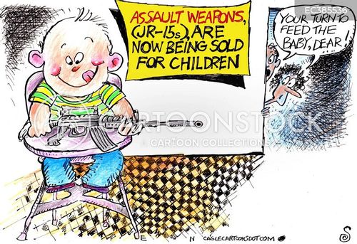 Gun Kits Cartoons and Comics - funny pictures from CartoonStock