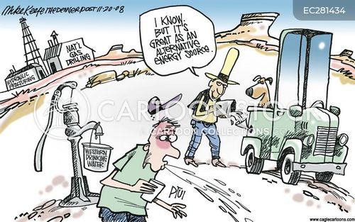 Hydraulic Fracturing Cartoons and Comics - funny pictures from CartoonStock