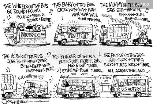 Bus Journey Cartoons and Comics - funny pictures from CartoonStock