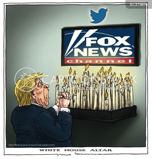 Altar Of Trump Cartoons and Comics - funny pictures from CartoonStock