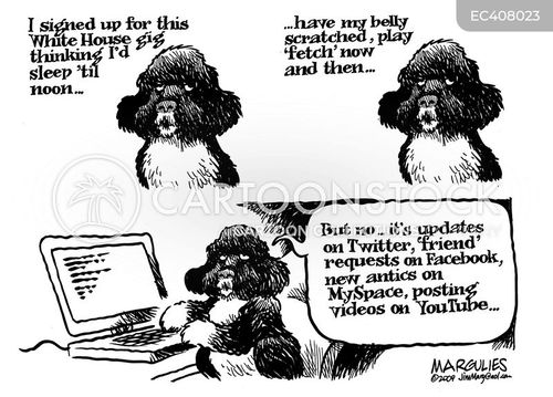 Presidential Dog Cartoons and Comics - funny pictures from CartoonStock