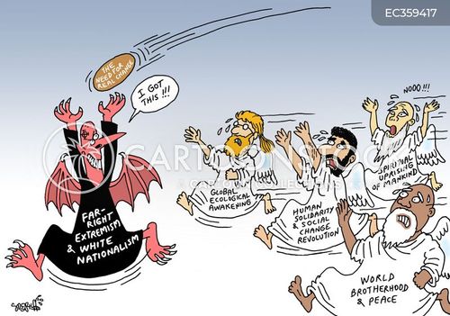 Supremacist Cartoons and Comics - funny pictures from CartoonStock