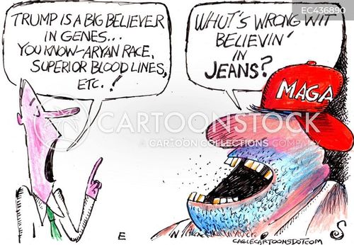 Aryan Supremacy Cartoons and Comics - funny pictures from CartoonStock