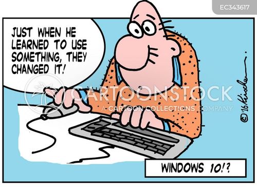 Computerization Cartoons and Comics - funny pictures from CartoonStock