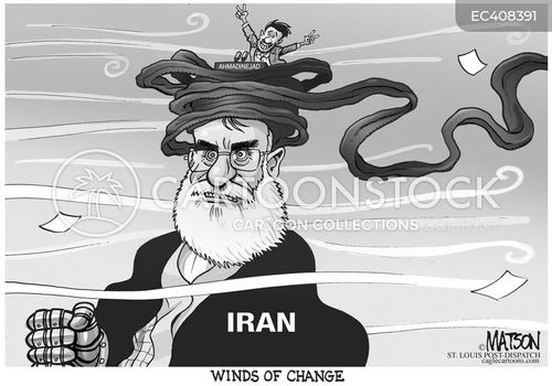 Iranian Revolution Cartoons and Comics - funny pictures from CartoonStock