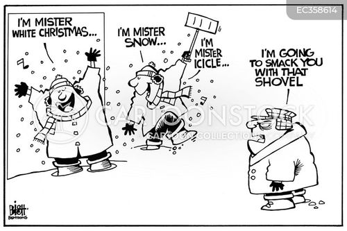 Winter Retreat Cartoons and Comics - funny pictures from CartoonStock