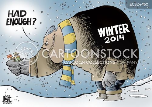 Rid Of Winter Cartoons and Comics - funny pictures from CartoonStock