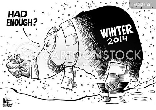 Rid Of Winter Cartoons and Comics - funny pictures from CartoonStock
