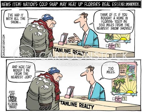 Florida Real Estate Cartoons and Comics - funny pictures from CartoonStock