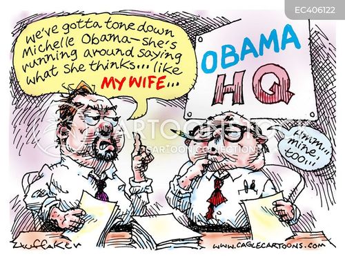 Michelle Obama Karikatur Michelle Obama Cartoons And Comics Funny