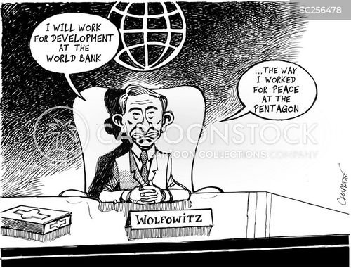 Bank War Cartoons and Comics - funny pictures from CartoonStock