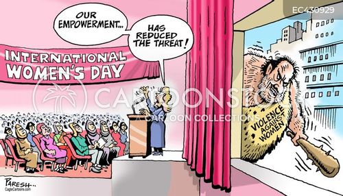 Empowering Women Cartoons and Comics - funny pictures from CartoonStock