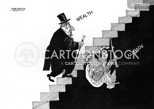 Rich Vs Poor Cartoons and Comics - funny pictures from CartoonStock
