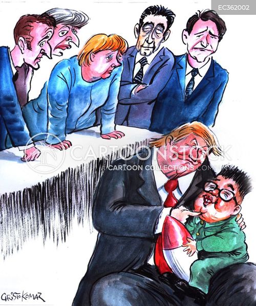 G7 Sumit Cartoons and Comics - funny pictures from CartoonStock