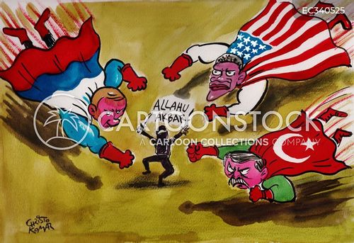Russia Isis Cartoons and Comics - funny pictures from CartoonStock