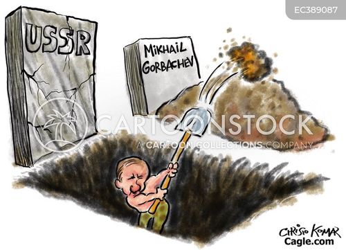 Gorbachev Cartoons and Comics - funny pictures from CartoonStock