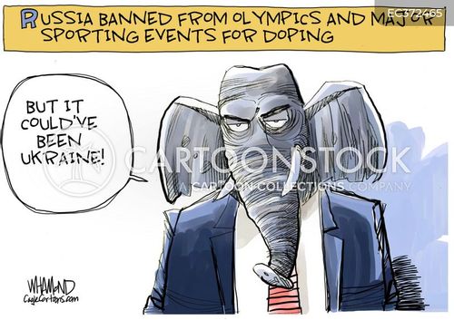 Anti-doping Agency Cartoons and Comics - funny pictures from CartoonStock