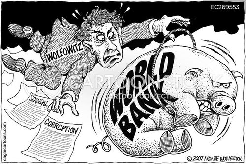 Banking Corruption Cartoons and Comics - funny pictures from CartoonStock