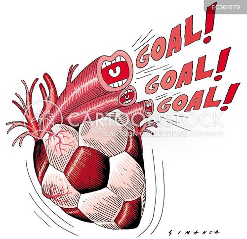 Soccer Emotions Cartoons and Comics - funny pictures from CartoonStock