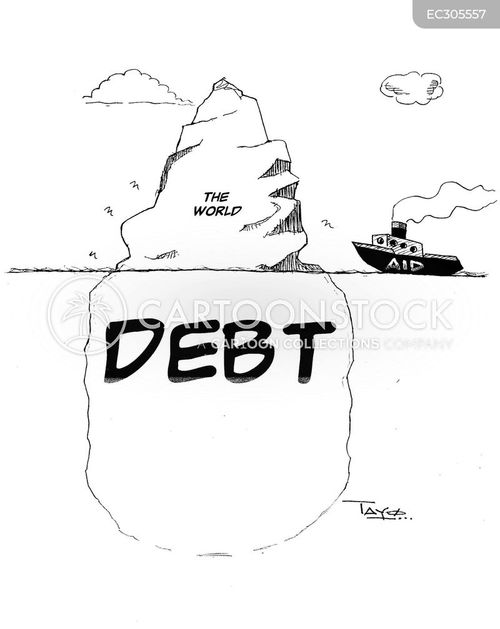 World Debt Cartoons and Comics - funny pictures from CartoonStock