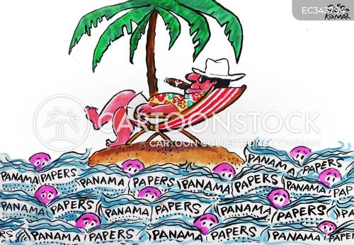 Panama Papers Cartoons and Comics - funny pictures from CartoonStock
