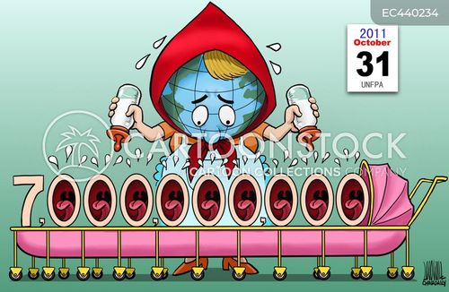 Population Milestone Cartoons and Comics - funny pictures from CartoonStock