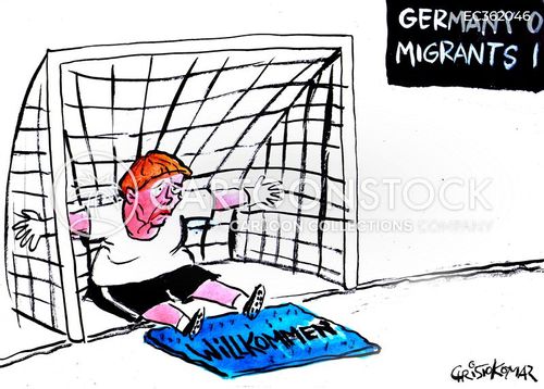 Soccer Triumph Cartoons and Comics - funny pictures from CartoonStock