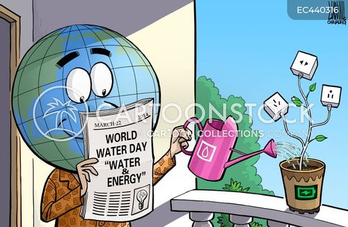 Water Energy Cartoons and Comics - funny pictures from CartoonStock