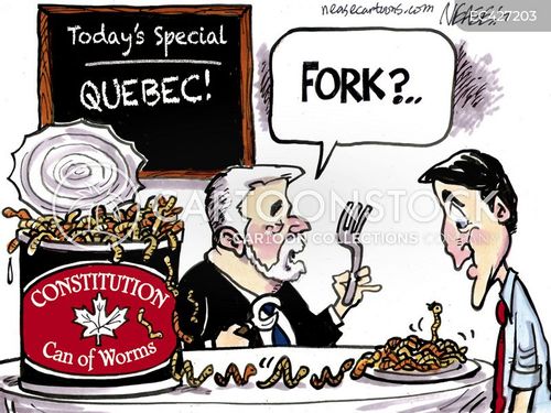 Another Can Of Worms Cartoons and Comics - funny pictures from CartoonStock