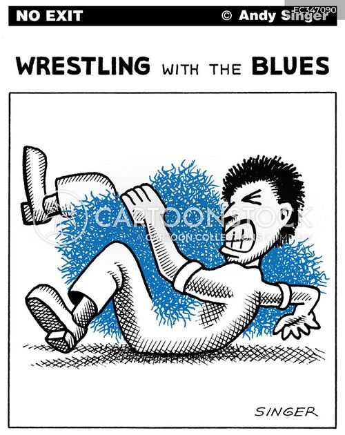 Blues Iconography Cartoons and Comics - funny pictures from CartoonStock
