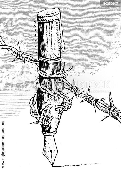 Anti-censorship Cartoons and Comics - funny pictures from CartoonStock