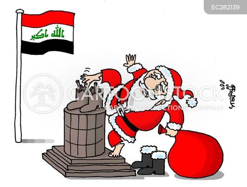 Back To Iraq Cartoons and Comics - funny pictures from CartoonStock