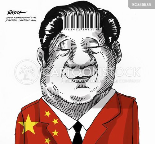 Xi Jinping Cartoons and Comics - funny pictures from CartoonStock