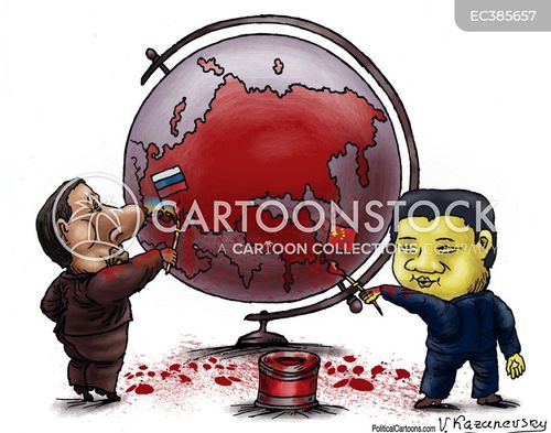 China-russia Alliance Cartoons and Comics - funny pictures from ...