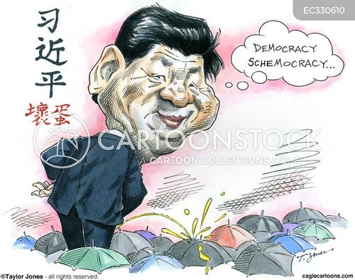 Pro-democracy Protests Cartoons and Comics - funny pictures from ...