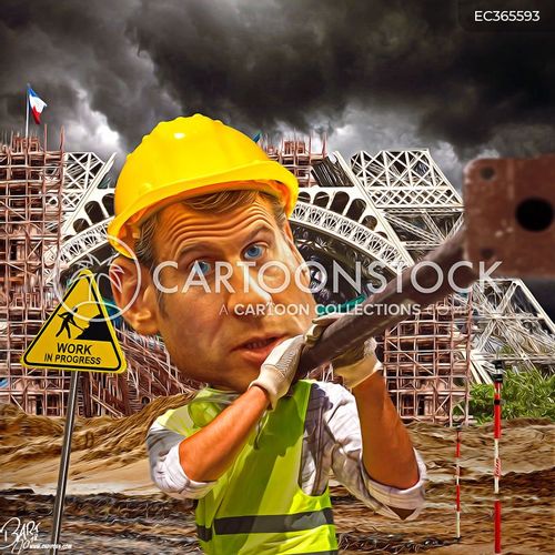 Construction Worker Cartoons and Comics - funny pictures from CartoonStock