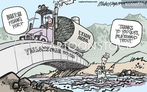 Yellowstone River Cartoons and Comics - funny pictures from CartoonStock