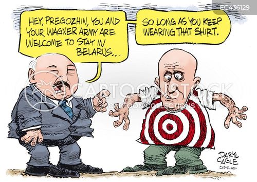 Yevgeny Pregozhin Cartoons and Comics - funny pictures from CartoonStock