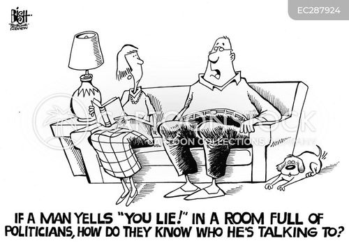 Liars Cartoons and Comics - funny pictures from CartoonStock