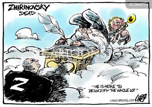 Zhirinovsky Cartoons and Comics - funny pictures from CartoonStock