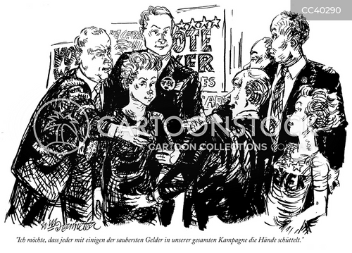 Cartoons und Karikaturen mit Politische Wirksamkeit