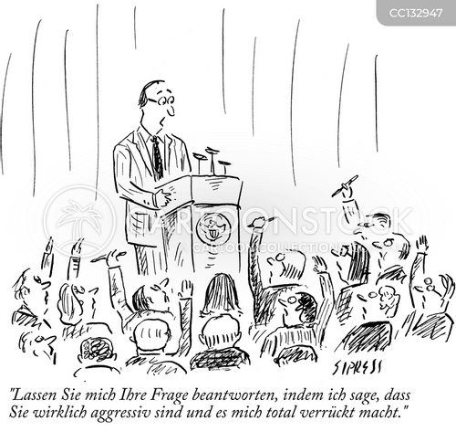 Cartoons und Karikaturen mit Politisch