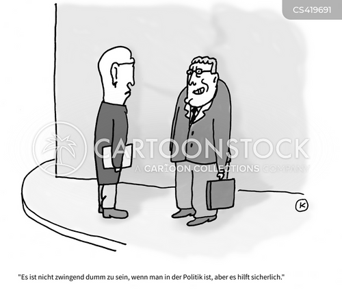Cartoons und Karikaturen mit Politische Unerfahrenheit