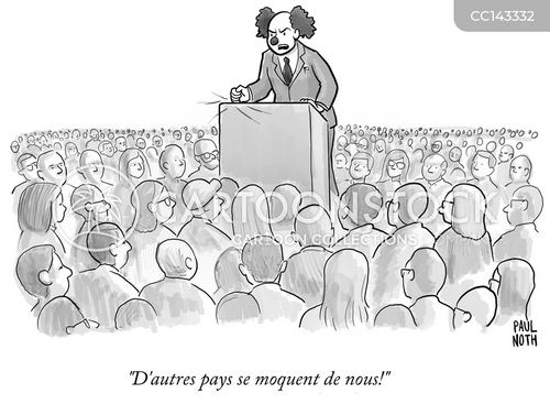 Dessins humoristique et caricaturés avec Leaders Politiques