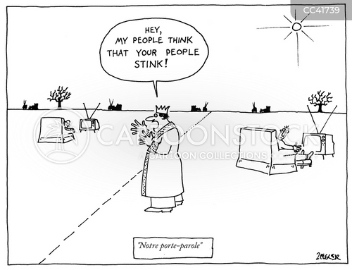 Dessins humoristique et caricaturés avec Fermer La Porte