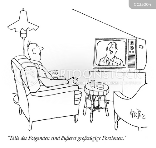 Cartoons und Karikaturen mit Inhalt