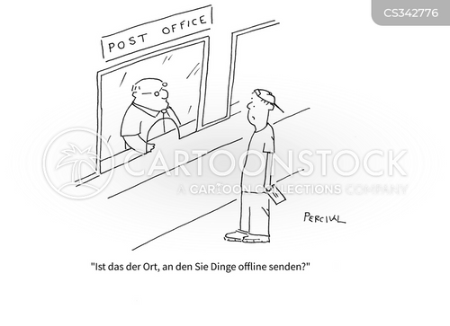 Cartoons und Karikaturen mit Online Posten