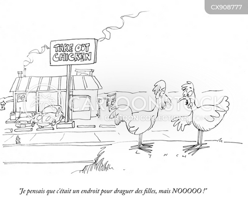 Dessins humoristique et caricaturés avec Poussin